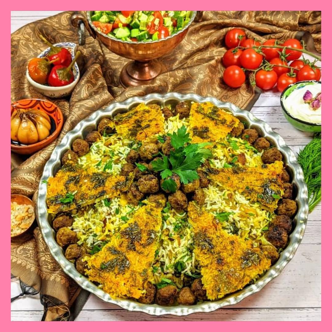طرز تهیه کلم پلو شیرازی مجلسی با گوشت قلقلی به سبکی متفاوت